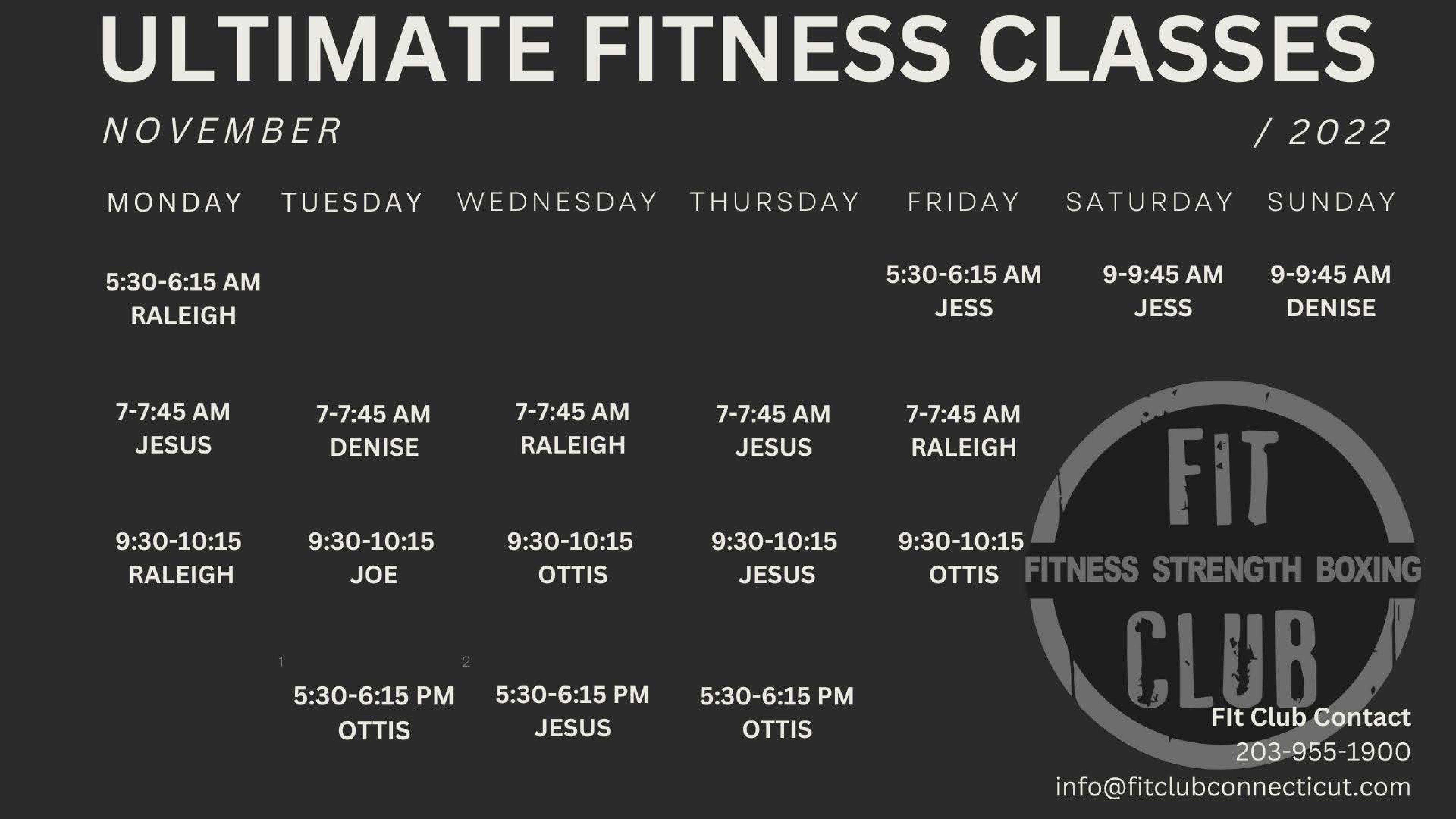 Fit Club Classes at Diane Carey blog